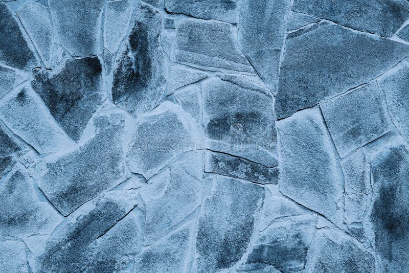 Stone Wall Texture. Classic Blue - Color of the Year 2020 Editorial ...