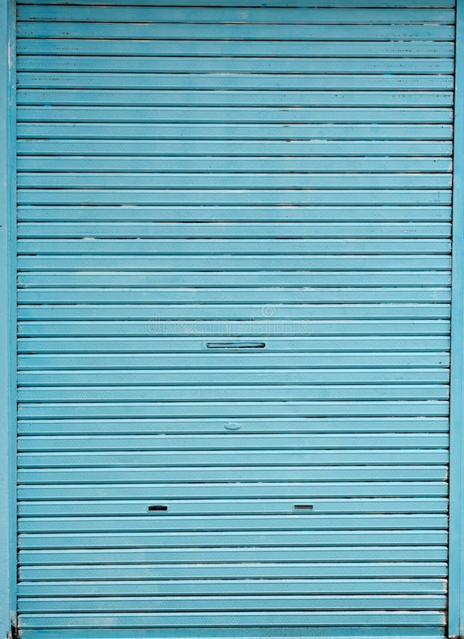 Blue store door stock photo. Image of closed, color, store - 24391980