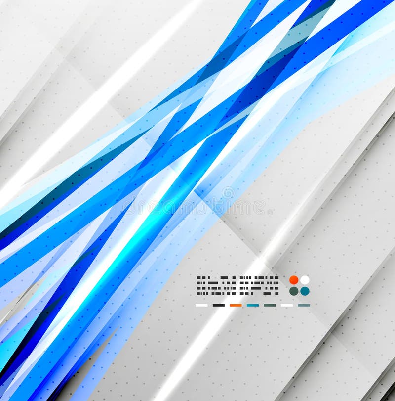 Blue Straight Lines Abstract on Light Background. Vector Stock Vector ...