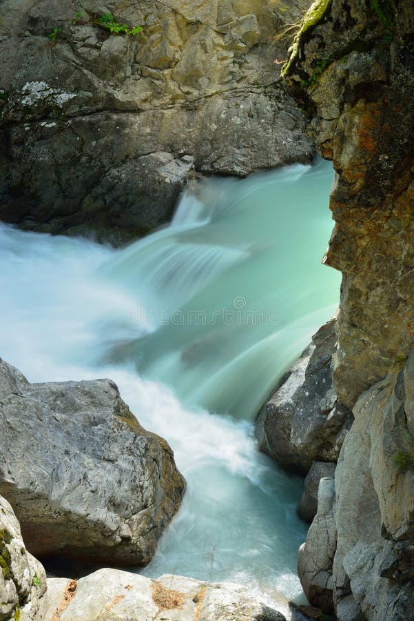 Blue stream stock image. Image of bank, blue, russia - 43737323