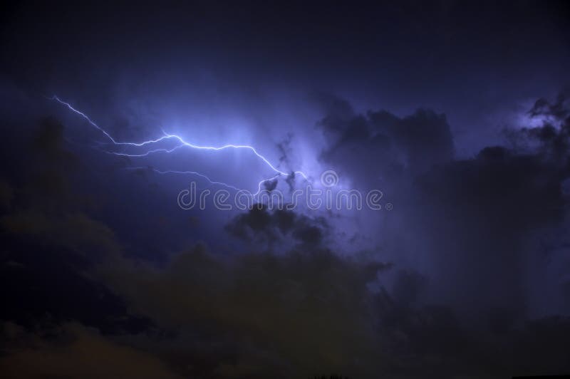 Blue Strike stock image. Image of energy, lightning, dramatic - 20573463