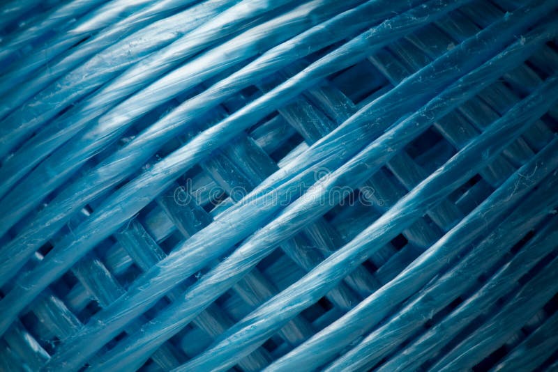 Blue String stock photo. Image of wound, plastic, blue - 4952124