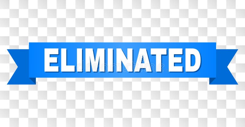 Eliminated Sticker. Eliminated Square Sign. Eliminated Stock Vector ...