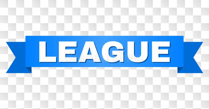 Blue Stripe with LEAGUE Title Stock Vector - Illustration of badge ...