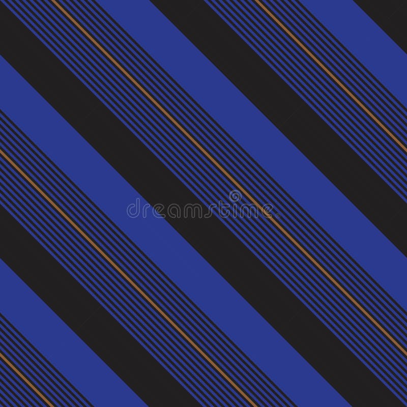 Blue Stripe Seamless Pattern Background in Diagonal Style Stock Vector ...