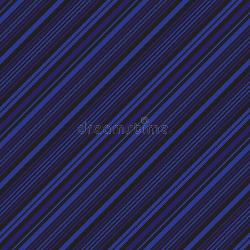 Blue Stripe Seamless Pattern Background in Diagonal Style Stock Vector ...