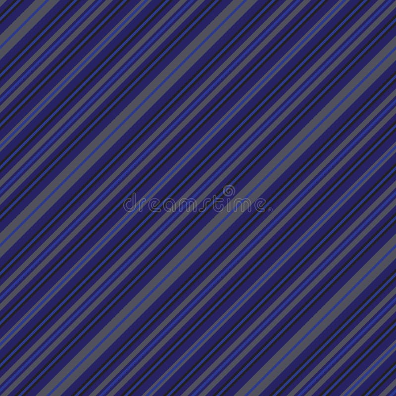 Blue Stripe Seamless Pattern Background in Diagonal Style Stock Vector ...
