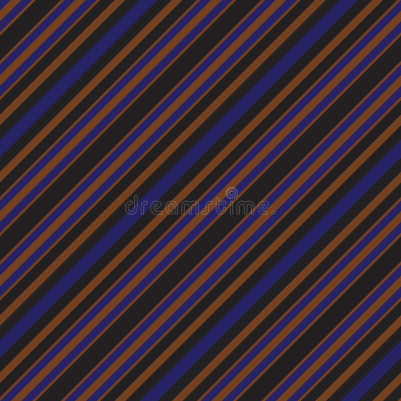 Blue Stripe Seamless Pattern Background in Diagonal Style Stock Vector ...