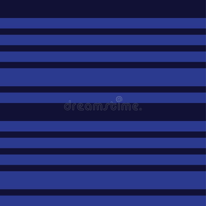 Blue Stripe Seamless Pattern Background in Horizontal Style Stock ...