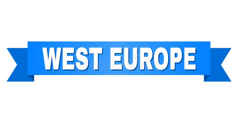 West Europe Region. Map of Countries in Western Europe. Vector ...
