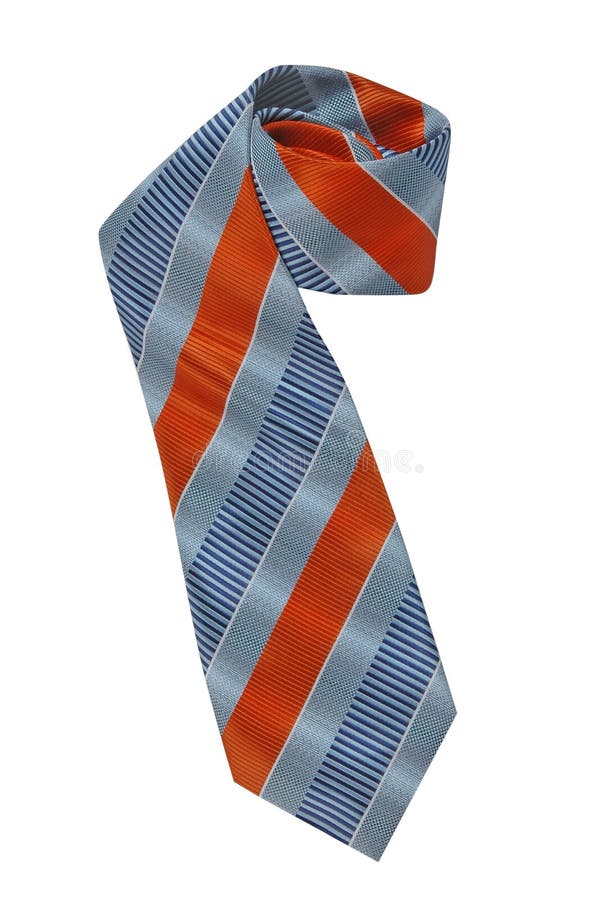 Blue striped tie stock image. Image of neckcloth, gift - 31275563
