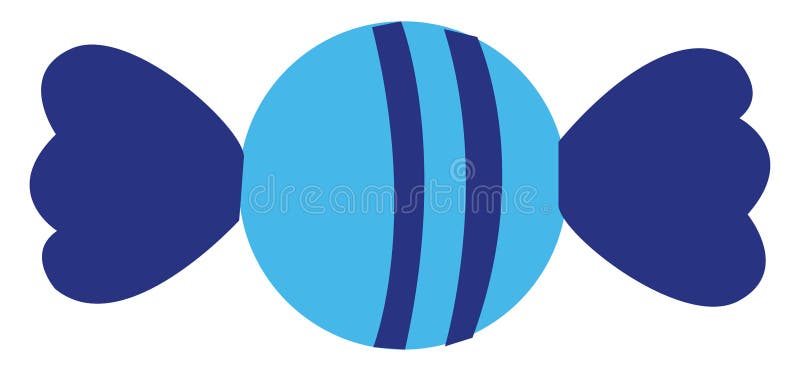 A Blue Candy, Vector or Color Illustration Stock Vector - Illustration ...
