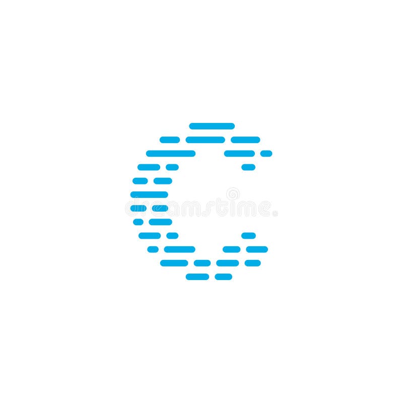 Letter C Striped Logo Stock Illustrations – 176 Letter C Striped Logo ...