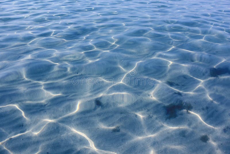 Blue Structure of Sea Water Stock Image - Image of silhouettes, nature ...