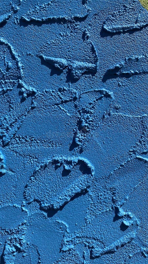 Blue Stucco Wall Vertical Format Photo Stock Photo - Image of open ...