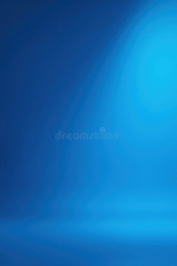 Blue Studio Backdrop, Gradient Spotlight Perfect for Product Display ...