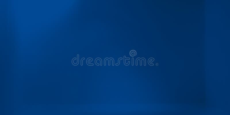 Blue Studio Background. Smooth Dark Blue with Black Vignette Studio ...