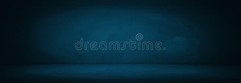 Blue Studio Wall of Chalkboard and Showroom Background for Presentation ...