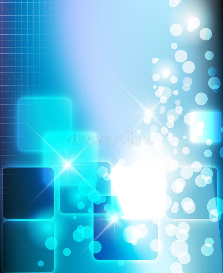 Blue stylish background stock illustration. Illustration of frame ...