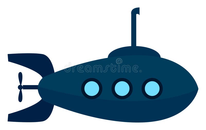 Blue Submarine Icon Isolated on Grey Background. Military Ship. Blue ...