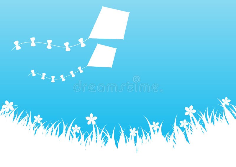 Blue summer background stock vector. Illustration of place - 50694380