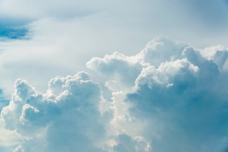Blue Summer Sky with Clouds Stock Photo - Image of hope, abstract: 67464320