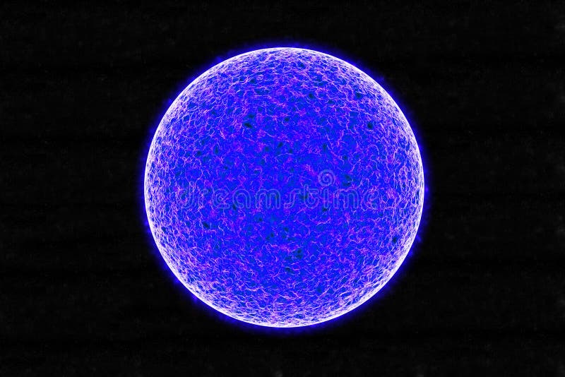 Blue Sun stock illustration. Illustration of giant, core - 20596248