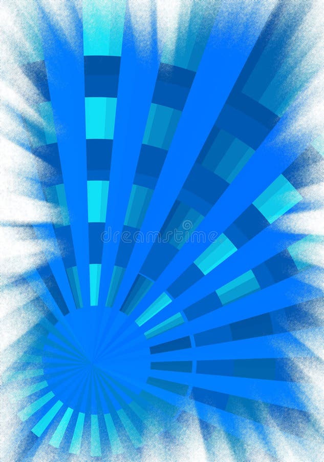 Blue sun stock illustration. Illustration of halftone - 26407802