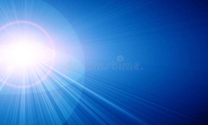 Blue sun stock illustration. Illustration of relax, sunny - 6022431