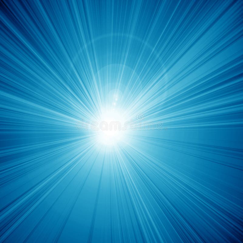 Blue sun stock illustration. Illustration of blue, clear - 6088312