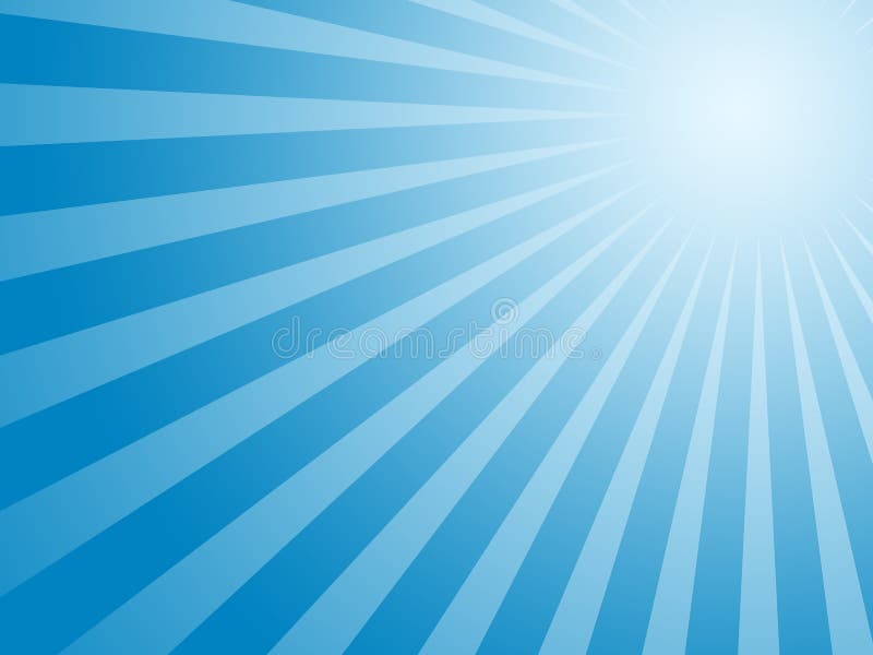 Blue sun background stock illustration. Illustration of fuzzy - 6209604