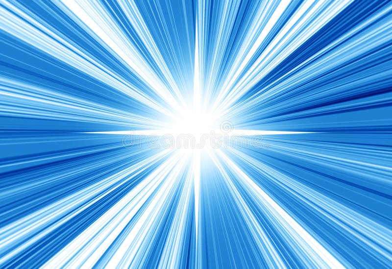 Blue sun stock illustration. Illustration of realistic - 33289611