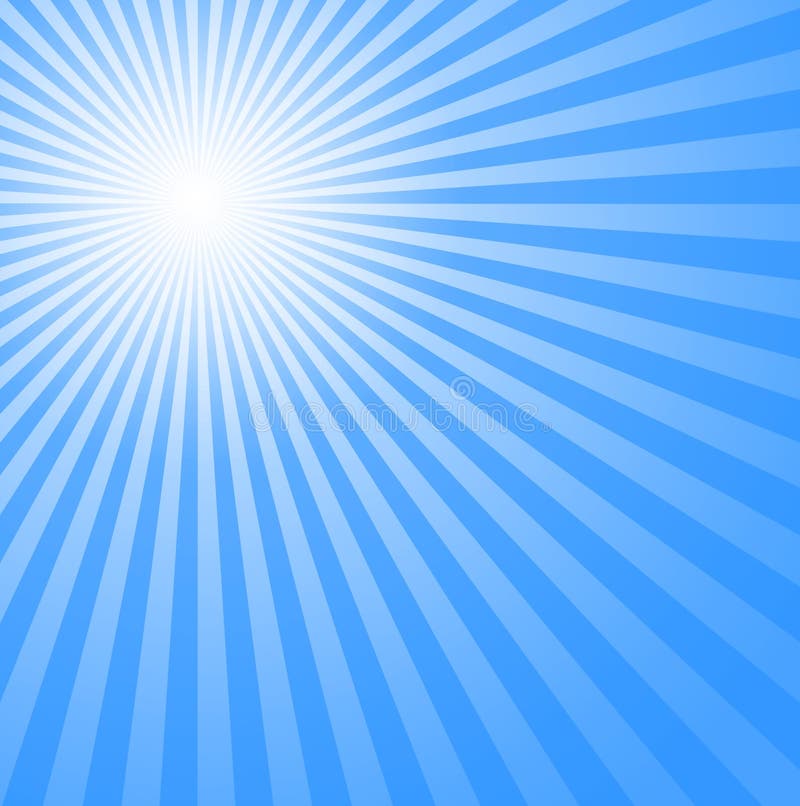Blue Sun Rays stock illustration. Illustration of background - 1853641