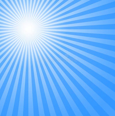 Blue Sun Rays stock illustration. Illustration of background - 1853641