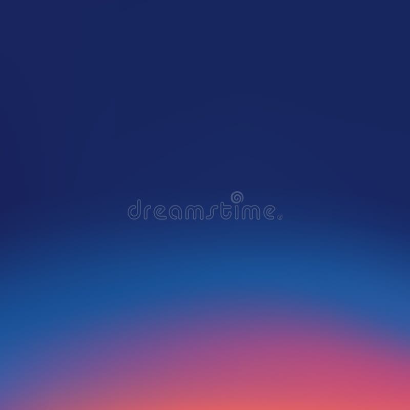 Blue Sunrise or Sunset Sky Vector Stock Vector - Illustration of ...
