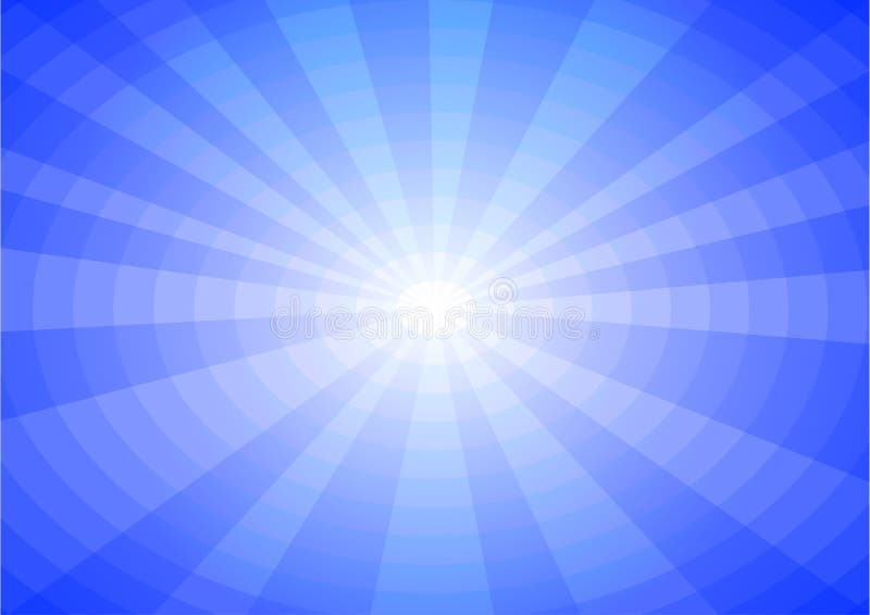 Blue Sunshine background stock illustration. Illustration of concept ...