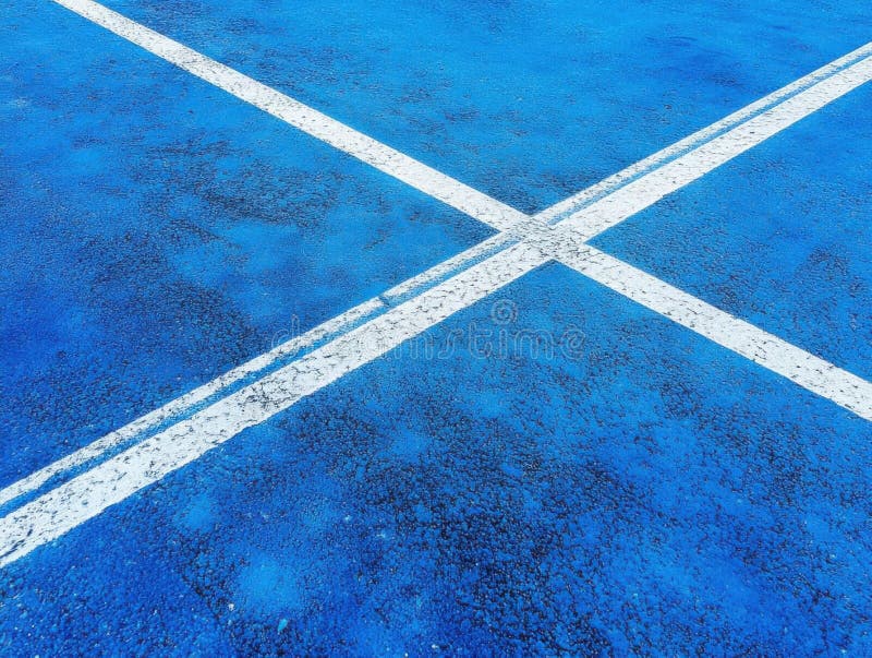Blue Surface with White Cross Lines Stock Illustration - Illustration ...
