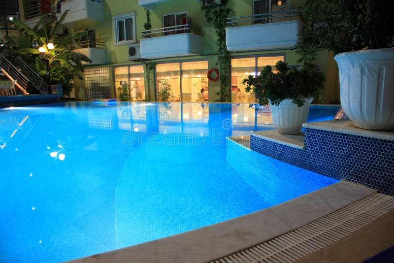 Blue Swimming Pool. Picture Image: 6572665
