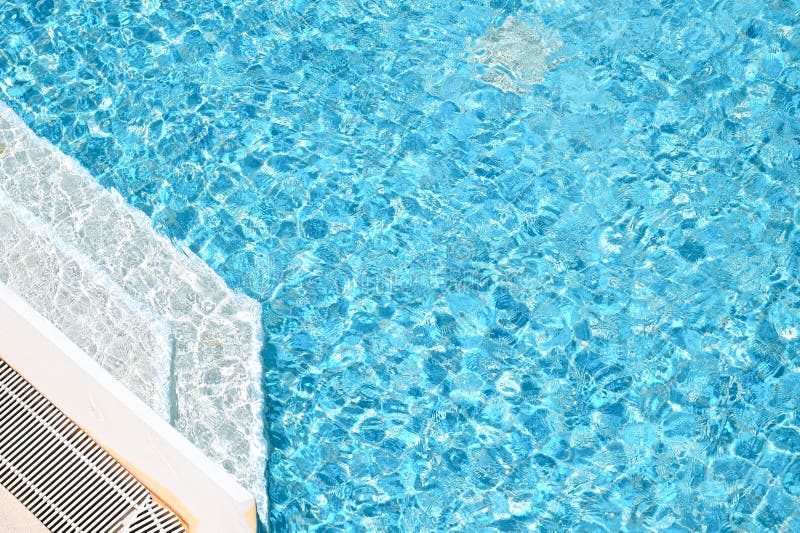 Blue Swimming Pool, Beautiful Pool Texture Background Stock Photo ...