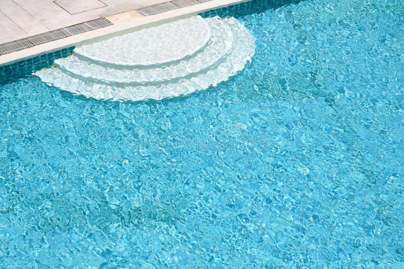 Blue Swimming Pool, Beautiful Pool Texture Background Stock Photo ...