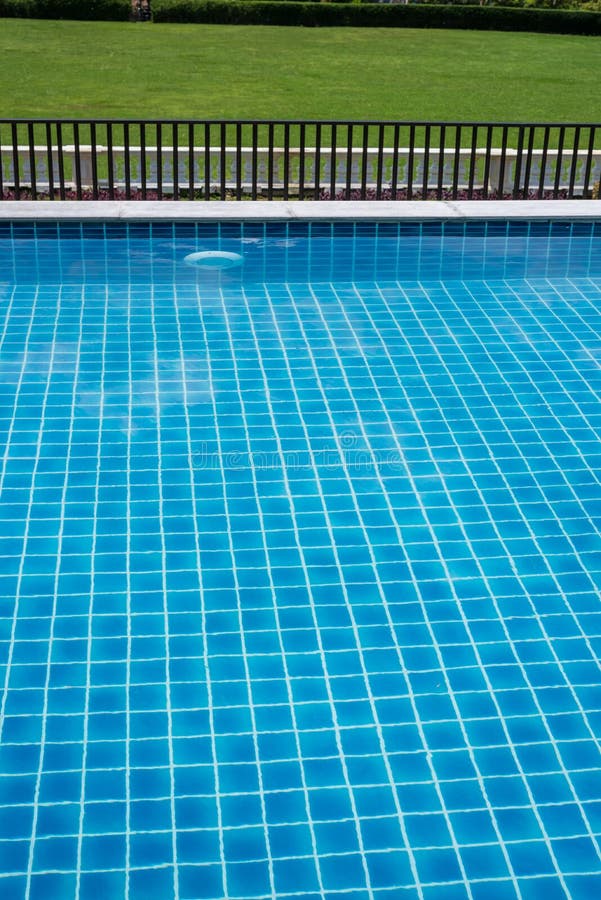 Blue swimming pool stock photo. Image of hotel, pool - 104528278