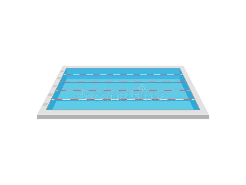 Swimming Pool Lanes Stock Illustrations – 542 Swimming Pool Lanes Stock ...