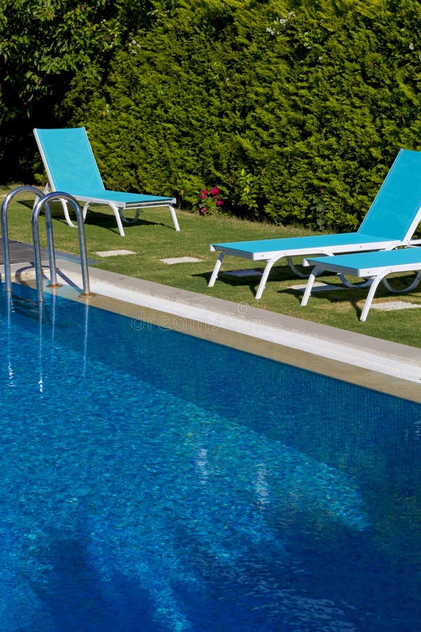 Resort Lounge Area with Umbrellas Stock Photo - Image of caribbean ...