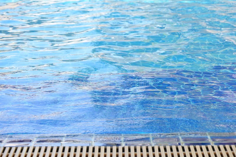 Blue Swimming Pool Texture Background and Surface of Water Stock Image ...