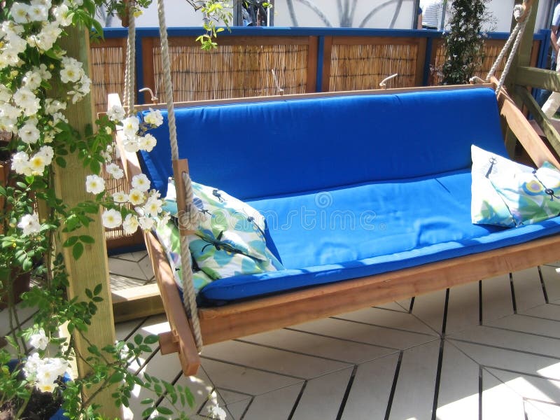 Blue Swing stock photo. Image of lifestyle, fondness, memory - 3049966