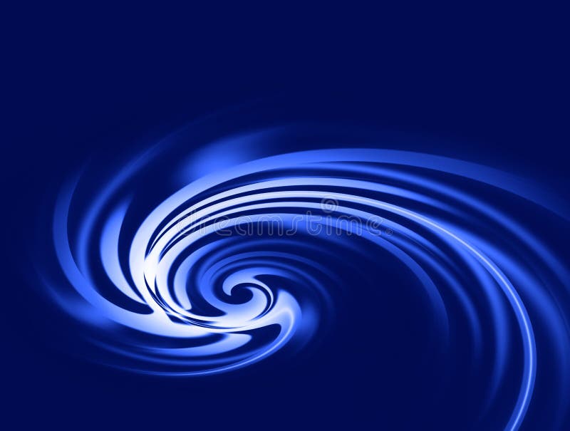 Blue Swirl Pattern Background. Stock Illustration - Illustration of ...
