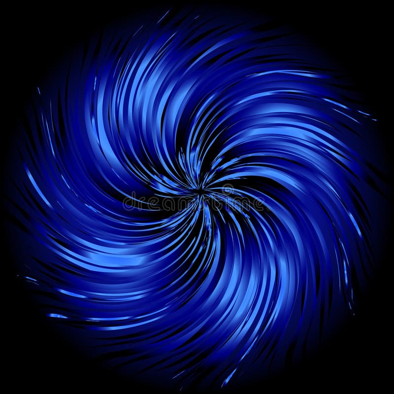 Blue Swirl Banner Background Stock Vector - Illustration of blue ...