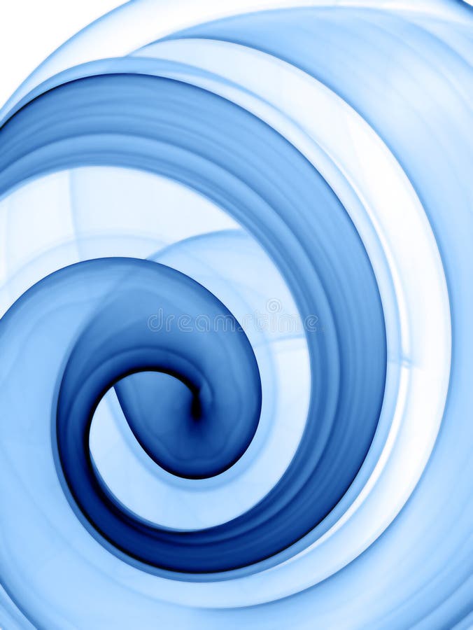 Blue swirl stock illustration. Illustration of curve, computer - 3032174