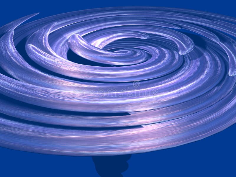 Blue swirl stock illustration. Illustration of design - 3710989