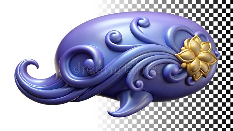 Blue Swirl, Abstract Shape, Modern Design Element, Fluid Texture Png ...